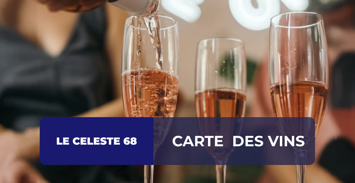 LE CELESTE 68 à Saint-Méen-le-Grand - Carte des vins